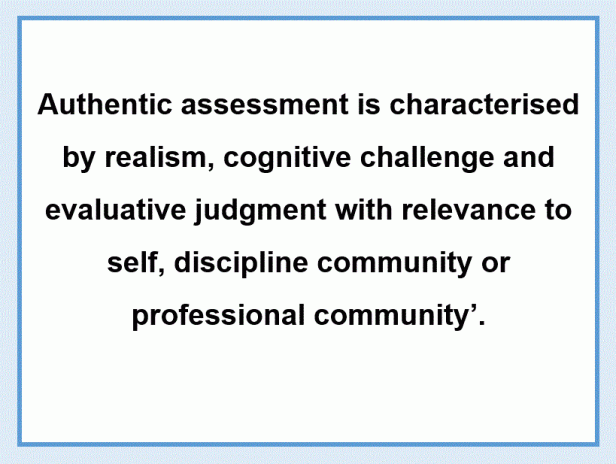 Creating the Conditions for Authentic Assessment – Lydia Arnold